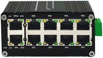 Amazon Com Port Gigabit Ethernet Switch Industrial Grade Unmanaged Network Hub With Din