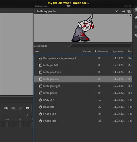 My Fnf Fla What I Made For Fun Modding Tool For Friday Night Funkin Fnf Modding Tools