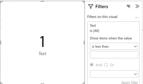 solved filtering a visual microsoft fabric community