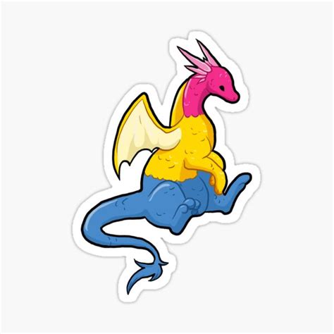 Pan Pride Sticker For Sale By Khalico Redbubble