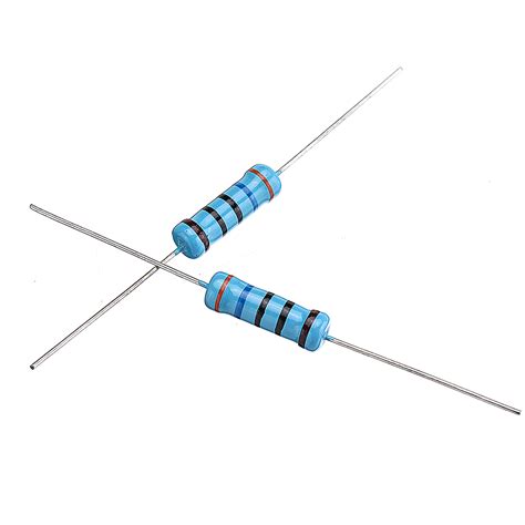 20pcs 2w 360r Metal Film Resistor Resistance 1 360 Ohm Resistor Sale Banggood Com