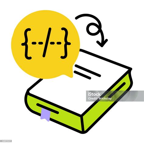 Coding Book Stock Illustration Download Image Now Book Coding