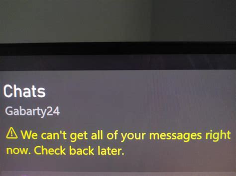Chat Error R Xboxsupport