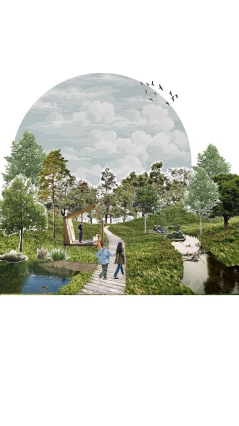 Pin By Monse García On Guardado Rápido In 2025 Landscape Architecture Perspective Landscape