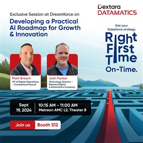 Dreamforce2024 Salesforce Ai Techinnovation Rightfirsttimeontime Datamatics