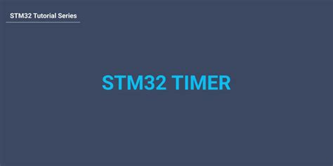 Getting Started With Stm32 Development Using Stm32cubeide