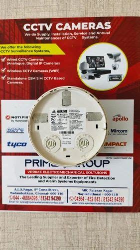 Photoelectric Mircom Mix2251b Addressable Smoke Detector Multi Loop System At Rs 1200 In Chennai Photoelectric Mircom Mix2251b Addressable Smoke Detector Multi Loop System At Rs 1200 In Chennai