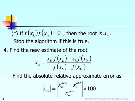 Ppt Numerical Methods Part False Position Method Of Solving A