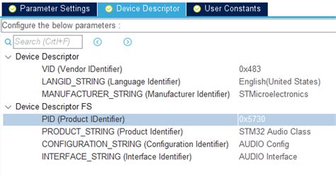 no audio data from pc send to stm32f4 audio class usb stack overflow