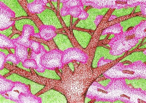 Teknik Lukis Pointilis Eric Sanderson