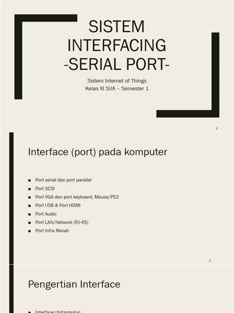 Interfacing Bagian 3 Pdf