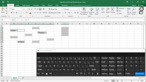 2 Ways To Select Non Adjacent Cells In Excel Youtube