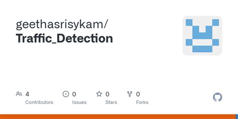 Github Geethasrisykamtrafficdetection