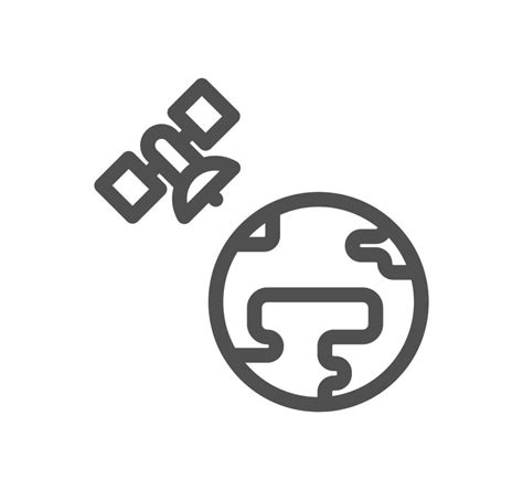 global navigation related icon outline and linear vector 17379418