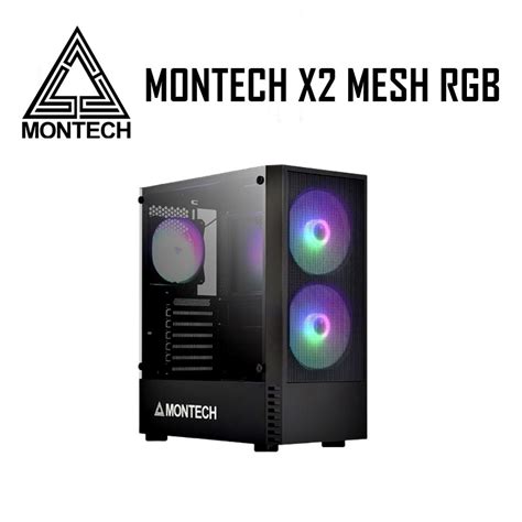 Montech Atx Case เคสคอมพิวเตอร์ Np X2 Mesh Black Shopee Thailand
