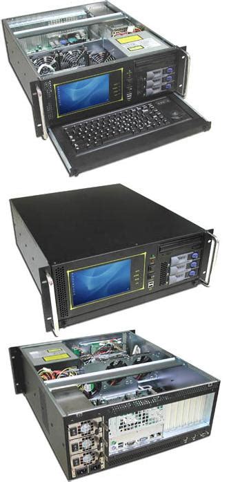 4U Rackmount Chassis With LCD Monitor And Keyboard RM4019