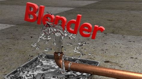 Blender Tutorial Water Balancing Text Animation Blender Tutorial