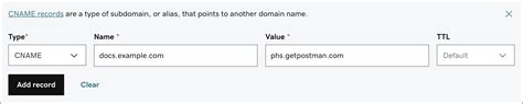 Host Api Documentation With A Custom Domain Postman Docs