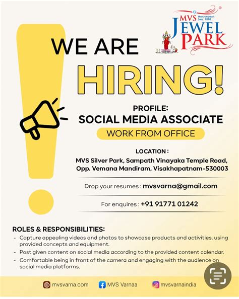 Sri Ranga Manchukonda On Linkedin Looking For Social Media Associate