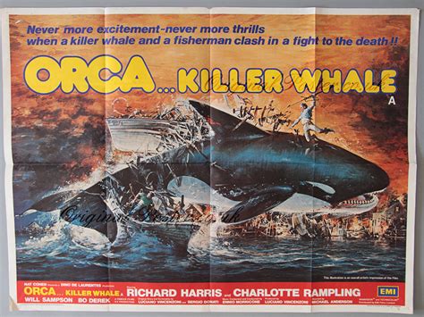 Orca Original Film Poster