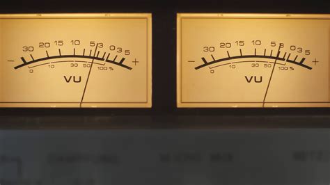 Audio Signal Levels Monitoring Audio Console Stock Footage SBV Storyblocks