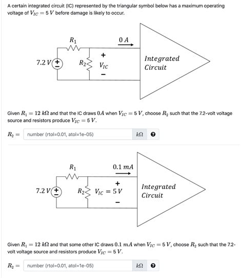 Solved A Certain Integrated Circuit Ic Represented By The