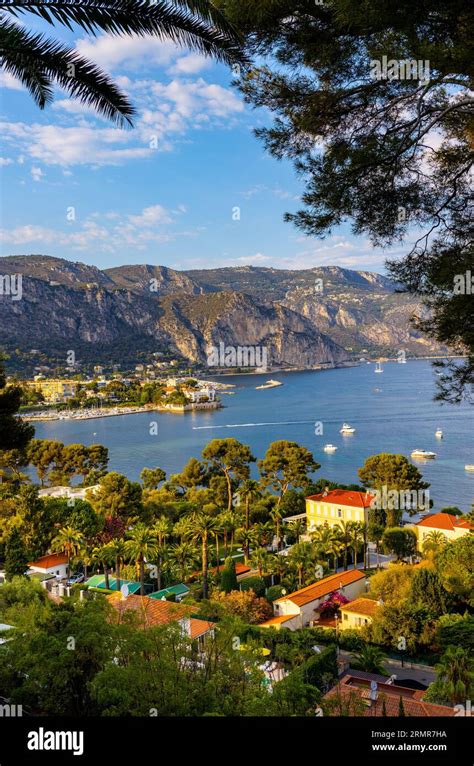Saint Jean Cap Ferrat France August 5 2022 Panoramic View Of Saint