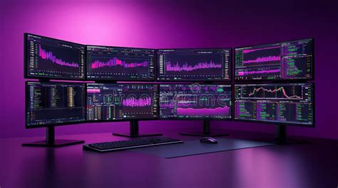 An Abstract Network Monitoring Dashboard With Graphs Real Time Data Analytics And Indicators