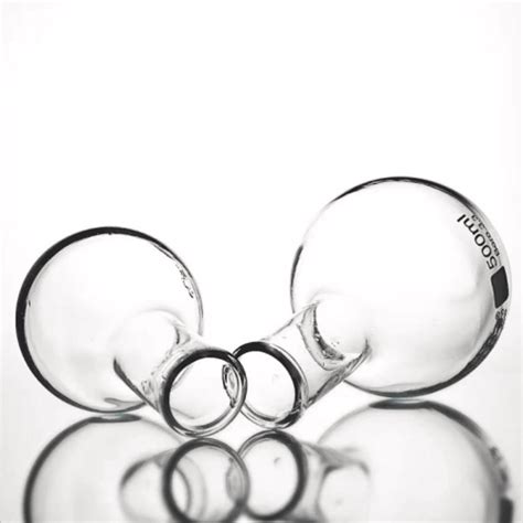 Long Narrow Neck Round Glass Boiling Flask 200ml Ca 11150200 Crescent Analytical Scientific