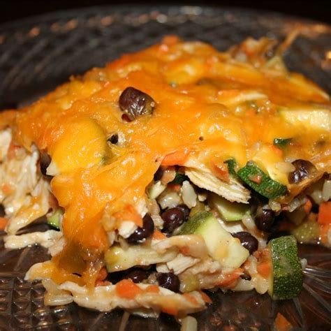 Brown Rice And Black Bean Casserole Recipe Black Bean Casserole