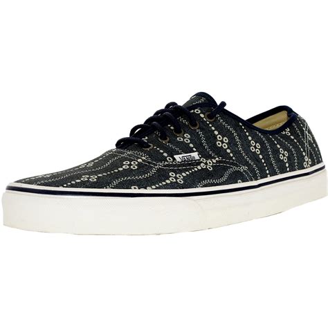 Vans Authentic Indigo Mood Blanc De Ankle High Fabric Fashion Sneaker 9 5m 8m
