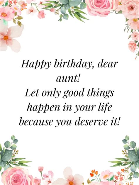 19 Unique Happy Birthday Aunt Images I Wish You