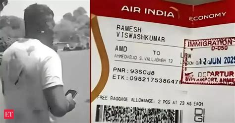 Air India Survivors Who Is Vishwaskumar Ramesh The Only Air India Plane Crash Survivor The