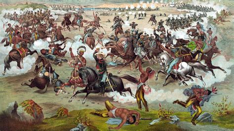 American Indian Wars Timeline ‑ Combatants Battles And Outcomes History