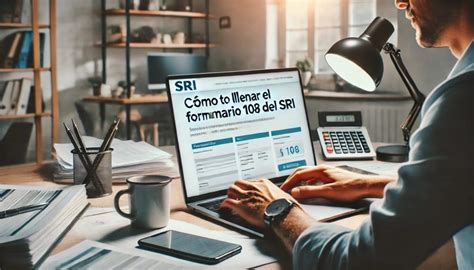 Formulario 108 Sri ¿cómo Llenarlo 【2024】