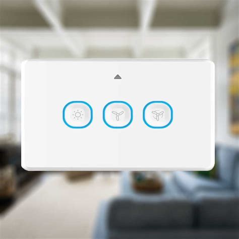 Smart Ac Fan Speed Controller Wi Fi In White The Lighting Outlet Nz