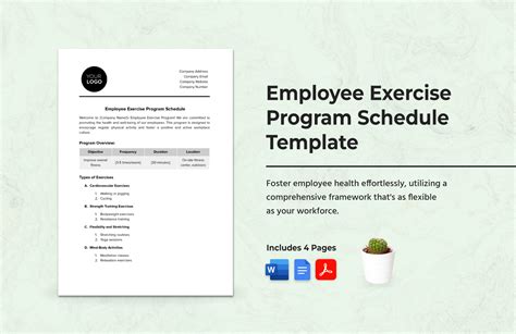 Free Workout Program Templates Editable And Printable
