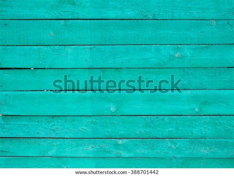 Green Colored Horizontal Bar Barn Board Stock Photo 388701442