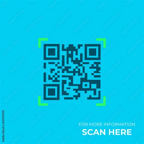 Qr Verification Concept Scan Here For More Information Scan QR Code