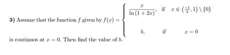 Solved Assume That The Function F Given By Chegg
