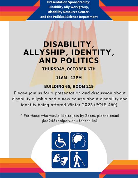 Presentation Disability Allyship Identity And Politics Political