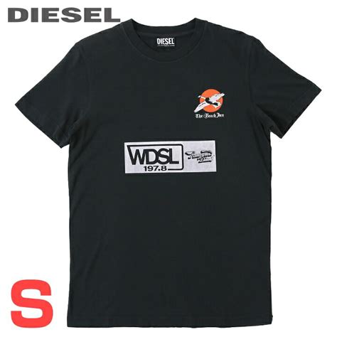 【楽天市場】 Diesel ディーゼル メンズ プリント クルーネック スリムフィット 半袖tシャツ カットソー【t Diegor C11