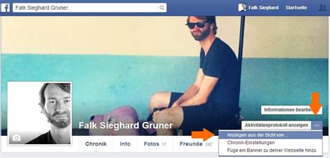 Wie sieht mein Facebook Profil für andere aus