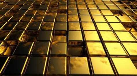 3d 렌더링에서 현대적인 짙은 노란색 금색 금속 사각형 타일의 곡선 배경 세라믹 패턴 세라믹 타일 타일 배경 일러스트 및 사진 무료 다운로드 Pngtree