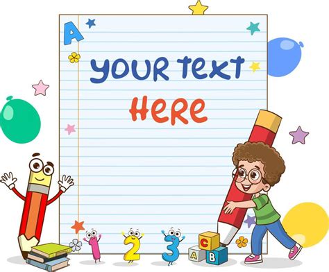 School Border Theme Vector Art Icons And Graphics For Free Download