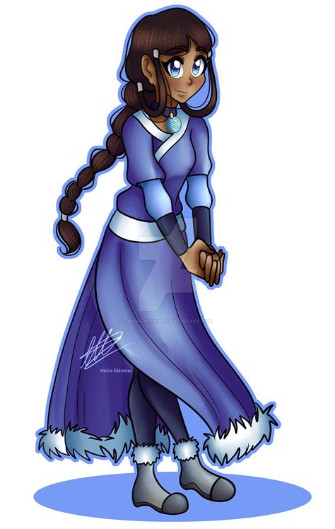 Katara On Avatar State Deviantart