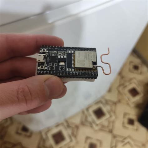 Makeshift Antenna For Esp32 Wroom 32u R Esp32