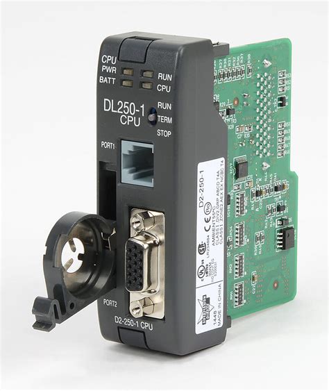 D2 250 1 Dl205 Cpu 7 5k Words Ladder Memory Serial Ports Programmable Logic Controller