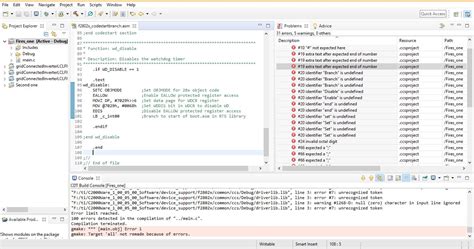 ccs tms320f28027 problem when build c2000 microcontrollers forum