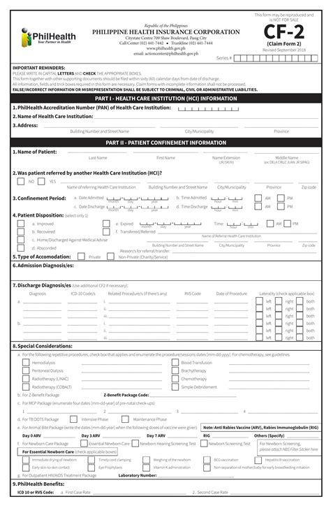Philhealth Claim Signature Form Fillable Printable Forms Free Online